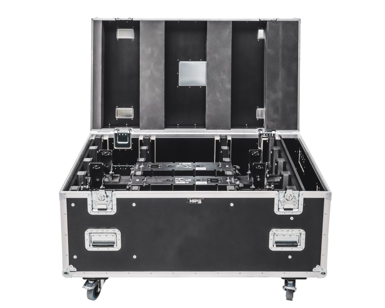 8-Way Chauvet Colorado Batten Q15 Flight Case | NSP Cases