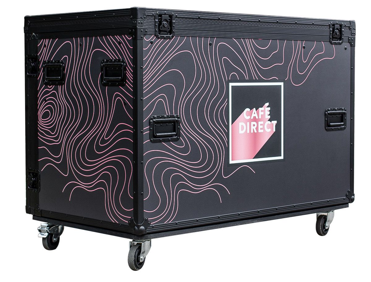 Coffee Cart Barista Workstation Flight Case | NSP Cases