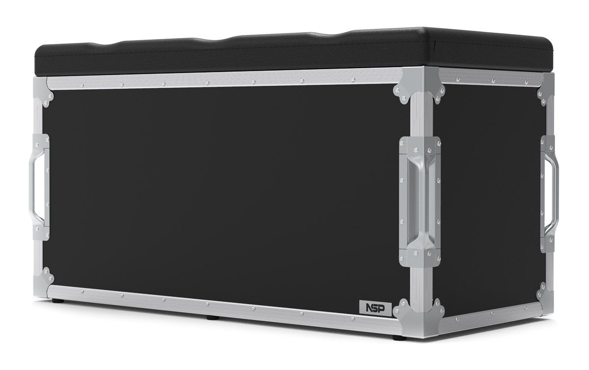 Double Seater Flight Case Chair | Flightcase Furniture | NSP Cases