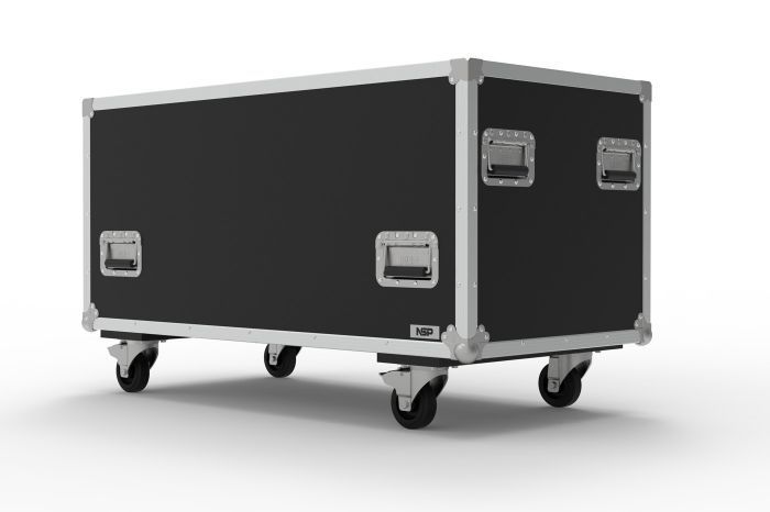 Slam Lid Cable Road Flight Case | NSP Cases