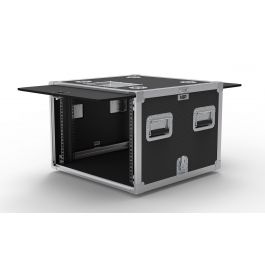 8U Slide & Slam Shockmount Rack Case | NSP Cases