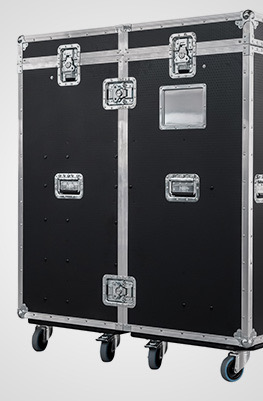 Dual Portable Office Tech Flight Case | 2 Cases in 1 | NSP Cases