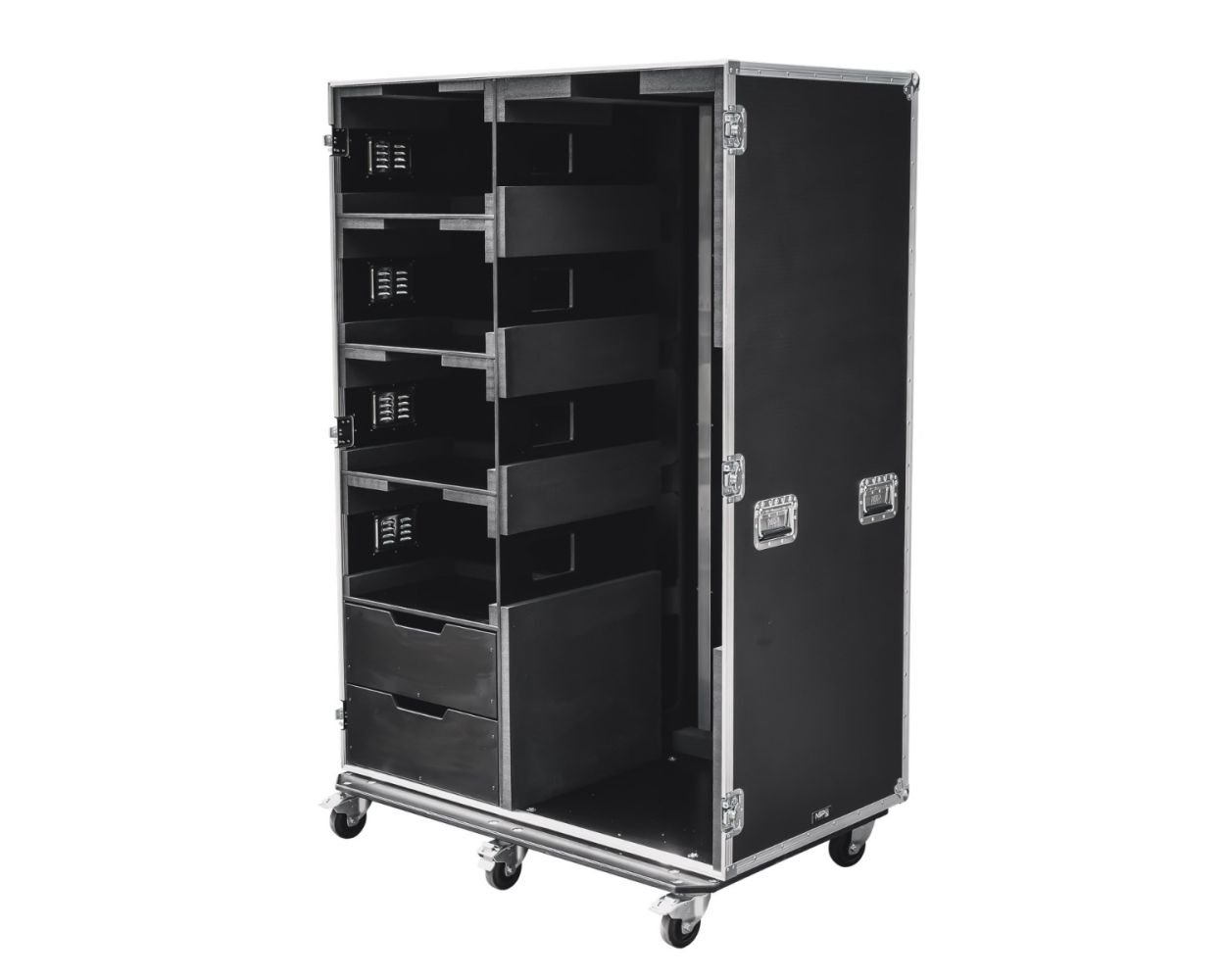 Portable Catering Flight Case for Microwaves & Fridge | NSP Cases
