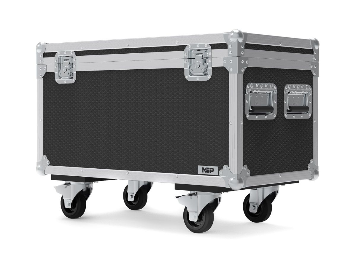 Gearbox Flight Case Trunk & Wheels | Gearbox Cases | NSP Cases
