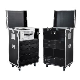 Dual Portable Office Tech Flight Case | 2 Cases in 1 | NSP Cases