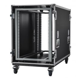 14U Shockmount Data Server Rack Flight Case | NSP Cases