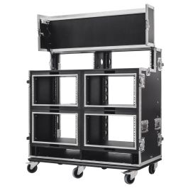 Foam Shockmount Rack Production Flight Case | NSP Cases
