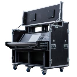 Universal Mixer Production Workstation Flight Case | NSP Cases