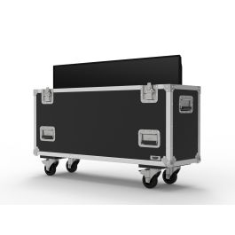 Single 40 inch Custom Screen Flight Case | NSP Cases