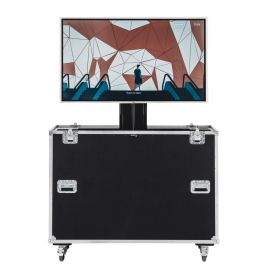 Motorised TV Lift Flight Case For 55 inch Screens | NSP Cases