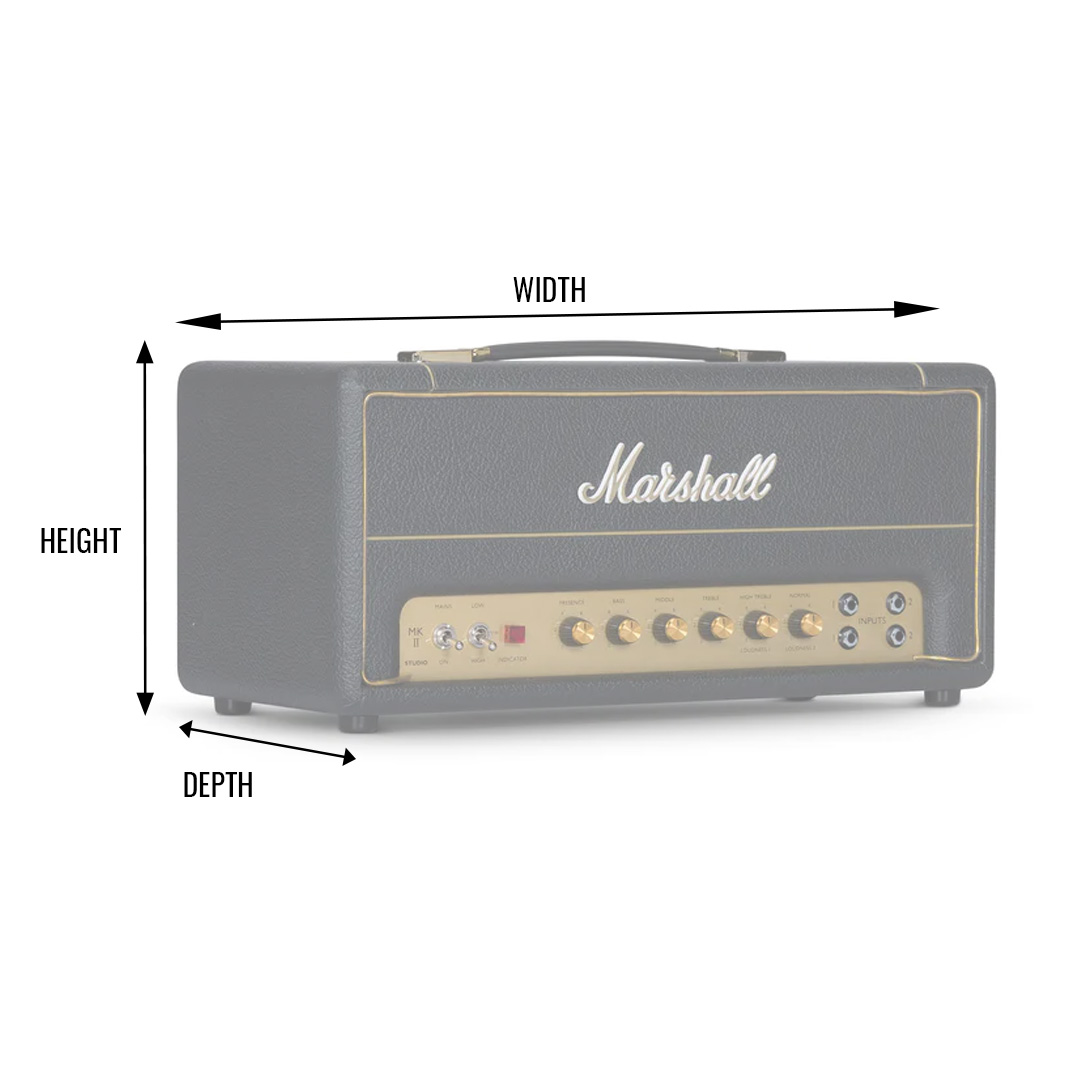 How to Measure your Amp Head for a Custom Flight Case | NSP Cases | Blog